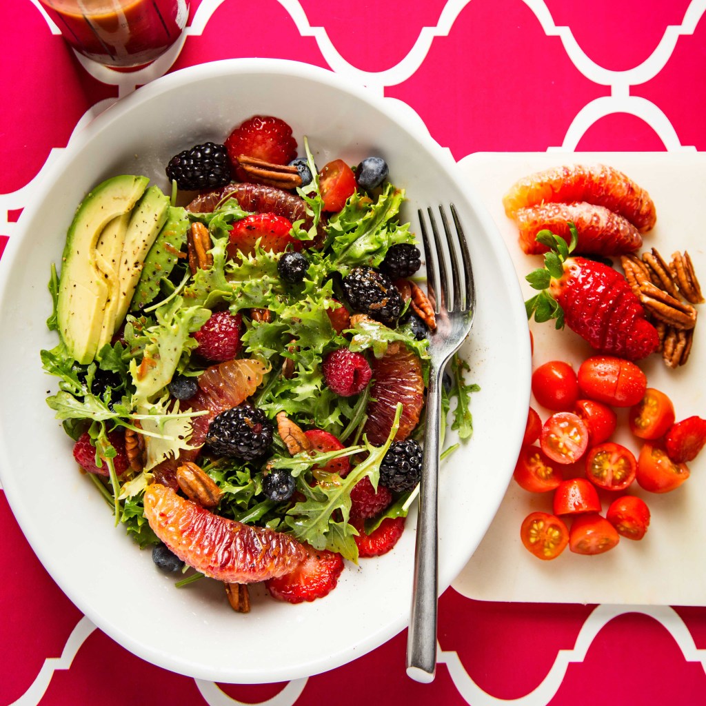 Arugula and Escarole Salad with Blood Orange and Maple Vinaigrette ...